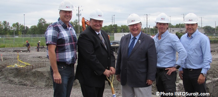 Le nouveau siège social du Groupe SGM en construction | INFOSuroit.com