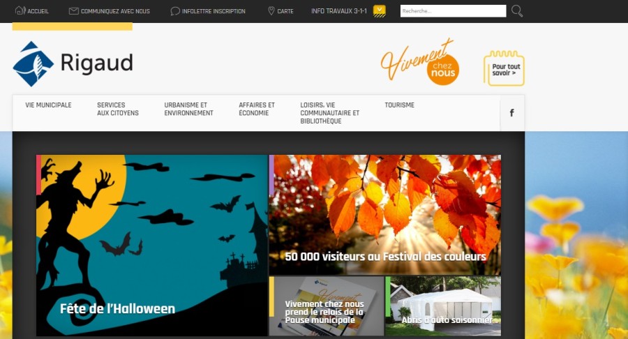 La Ville de Rigaud adopte une nouvelle image | INFOSuroit.com