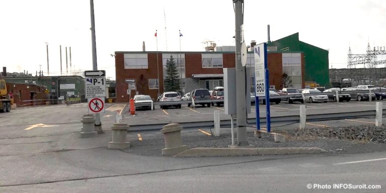 usine CEZinc Valleyfield entree principale novembre2017 photo ...