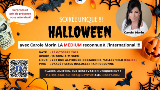 Célébrer l’Halloween avec la médium Carole Morin | INFOSuroit.com