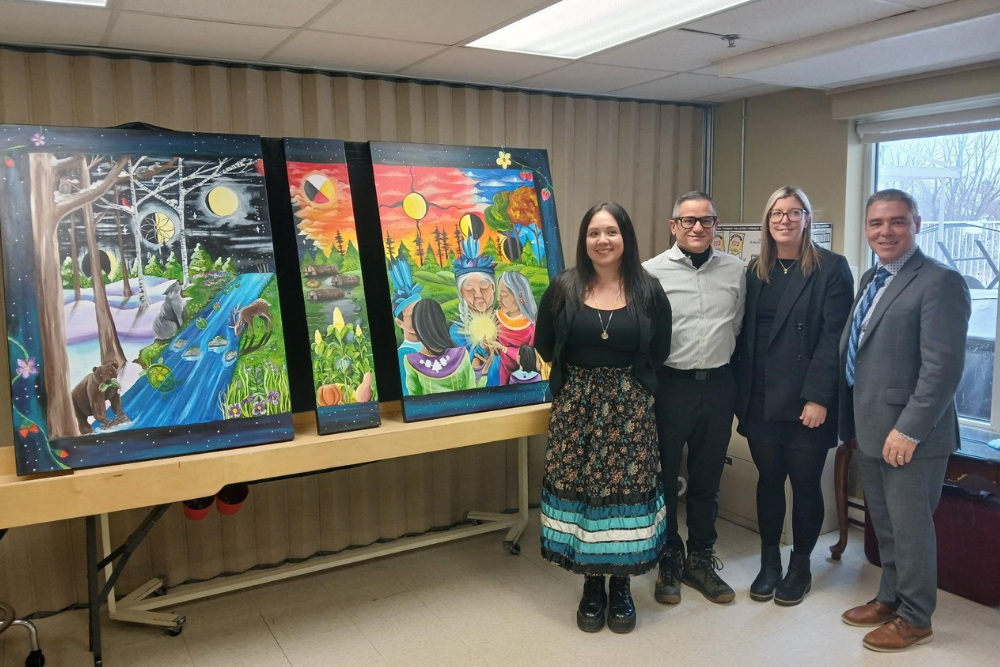 Le CISSS de la Montérégie-Ouest dévoile un projet inédit de murales ...