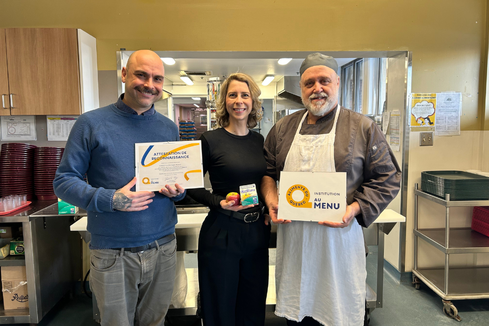 Le CISSS de la Montérégie-Ouest reconnu – Aliments du Québec au menu ...